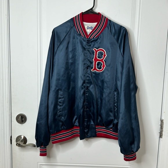 Chalk Line | Jackets & Coats | Vintage Chalk Line Boston Redsox Varsity ...